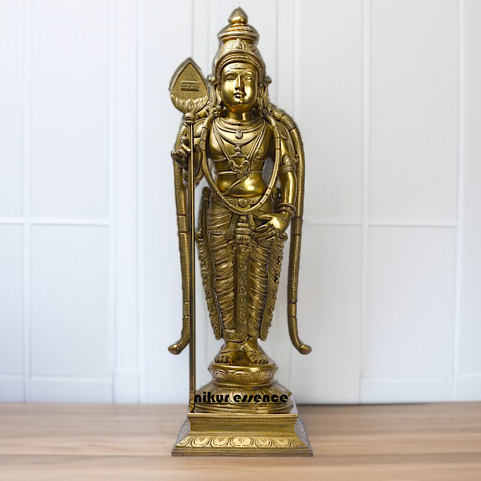 Panchaloha murugan Kartikeya Statue – Nikur Essence