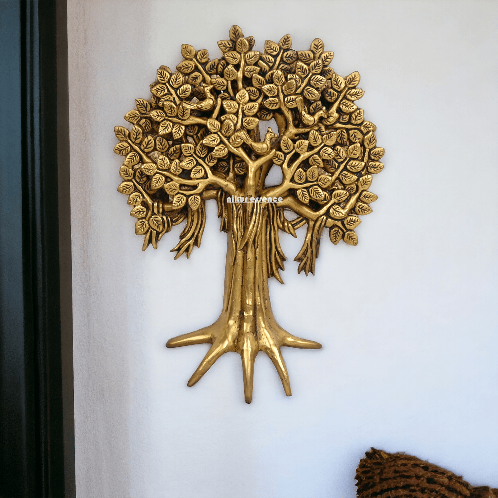 Pure Brass kalpavriksha Tree by Nikur Essence - 29 cm – Nikur Essence