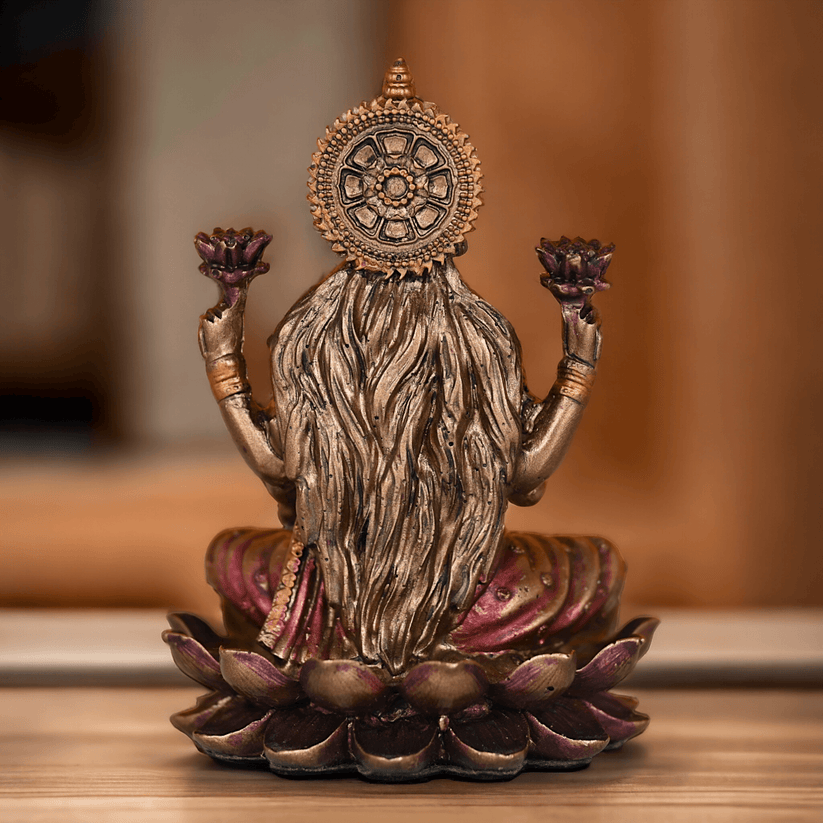 Bronze Statue of Shubh Lakshmi, Symbol of Prosperity and Grace – Nikur ...