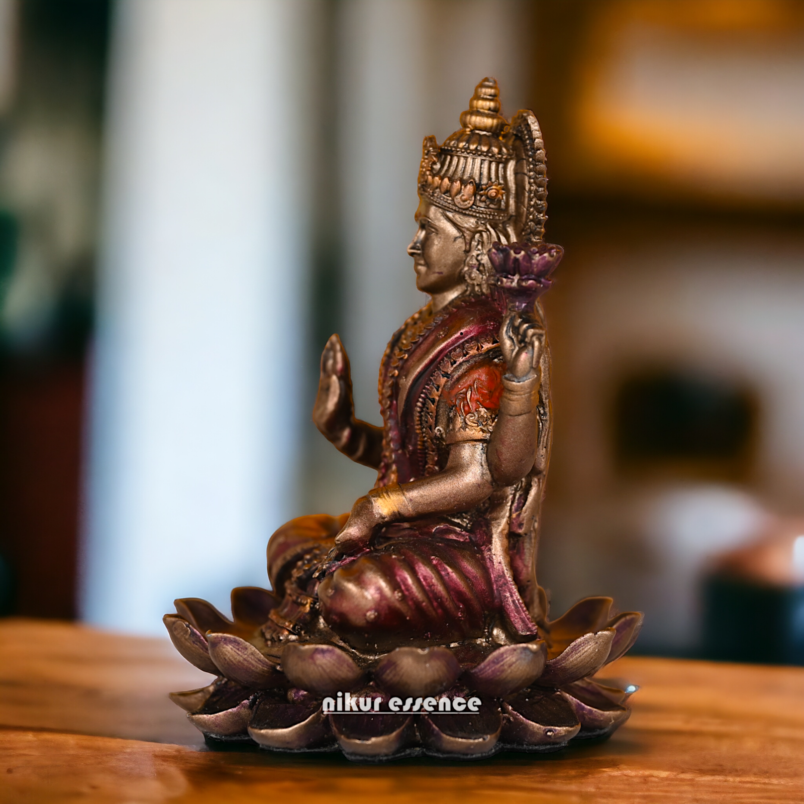 Bronze Statue of Shubh Lakshmi, Symbol of Prosperity and Grace – Nikur ...