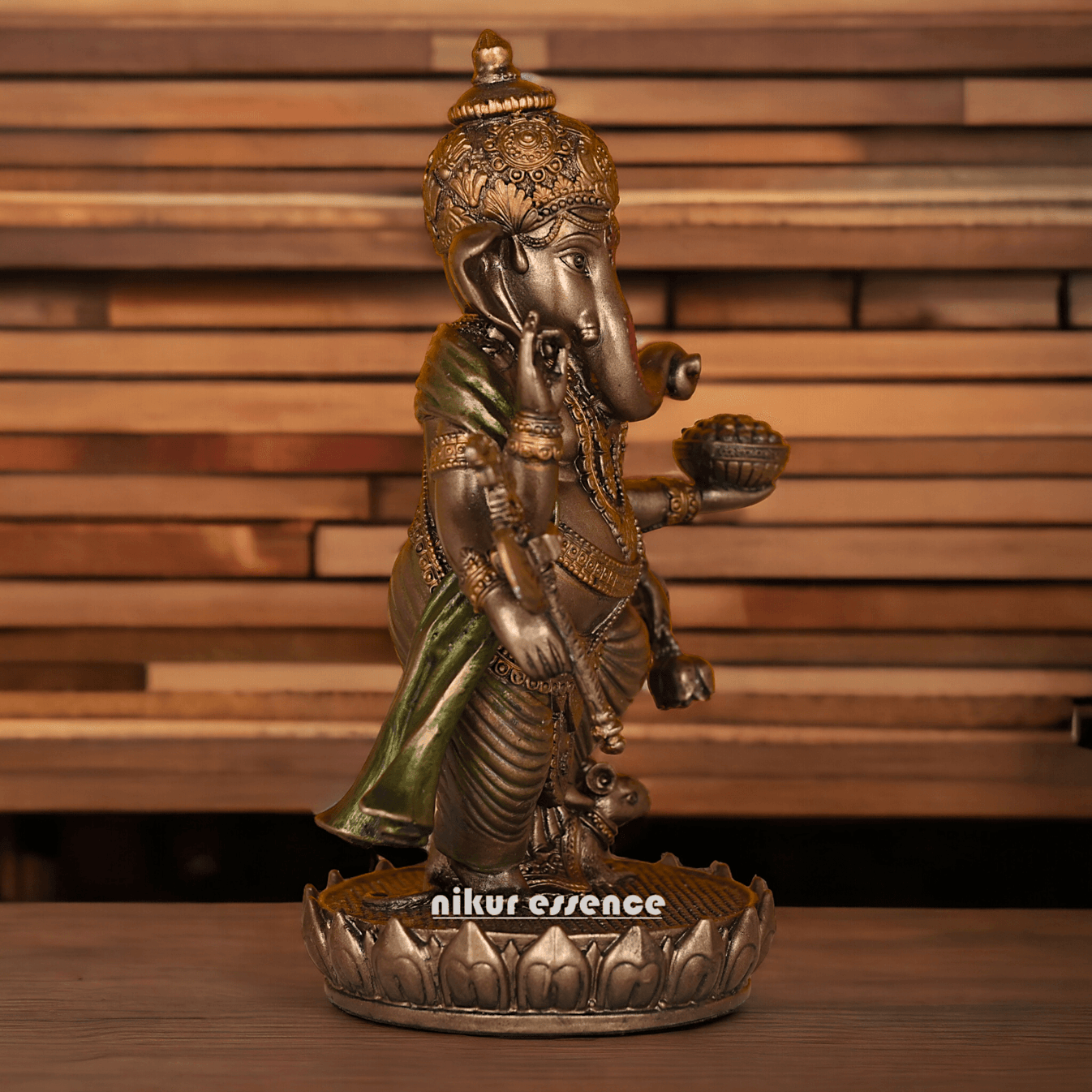 Buy copper Standing Ganesha Statue | Hindu god – Nikur Essence