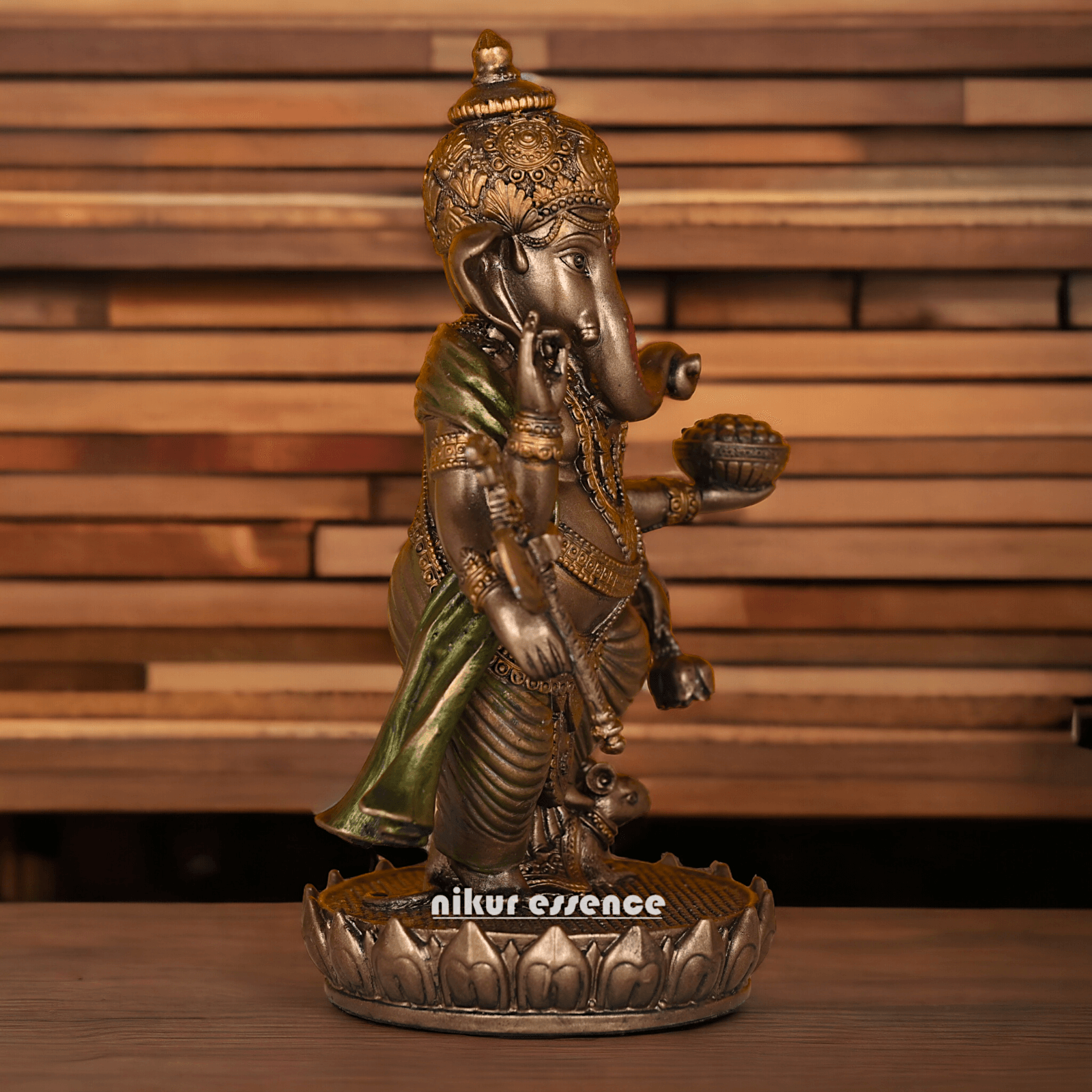 Buy copper Standing Ganesha Statue | Hindu god – Nikur Essence