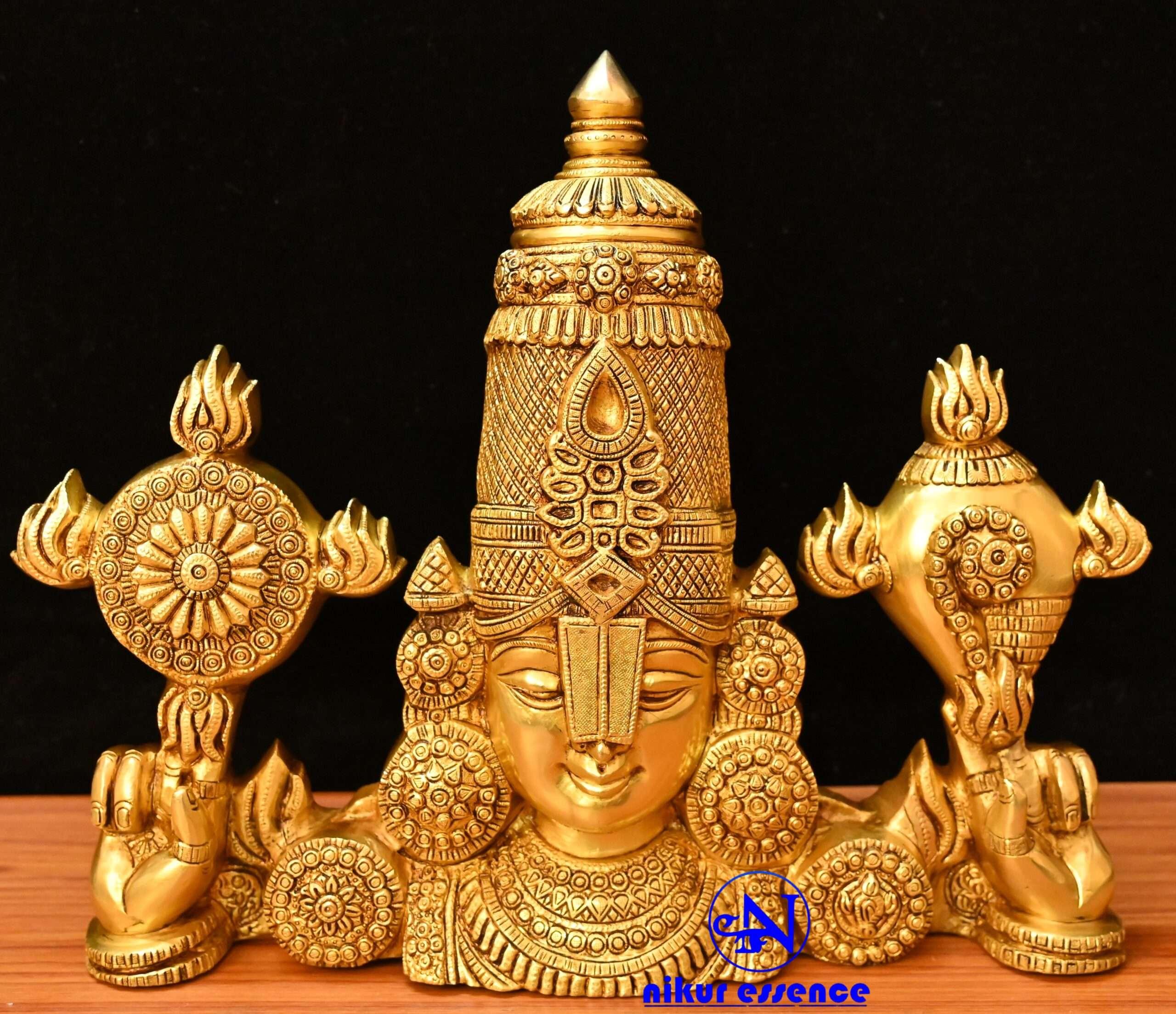 Buy Tirupati Balaji balaji idol for home -nikuressence – Nikuressence