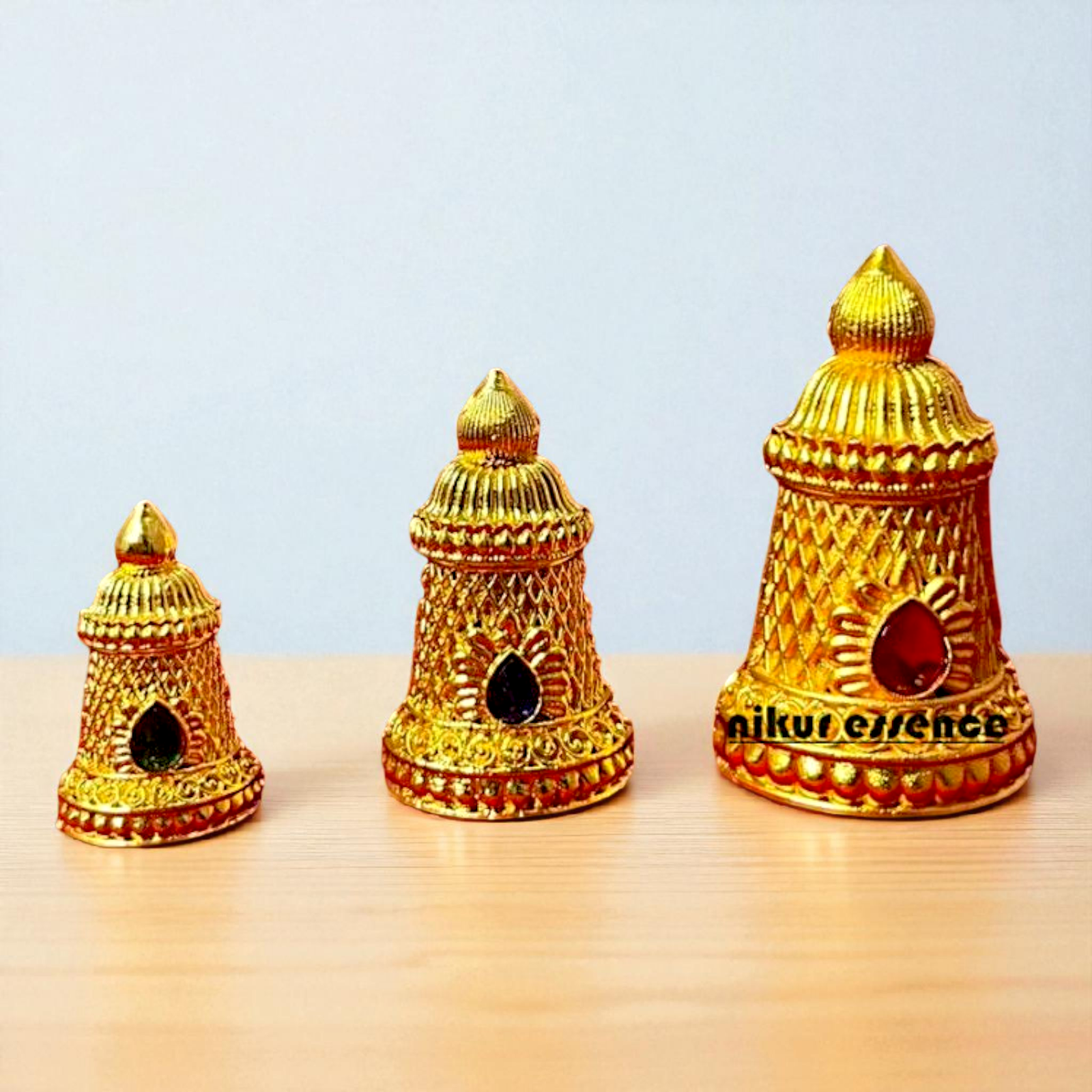 Panchaloha kirita Bronze decor idol - 2 Inches – Nikur Essence