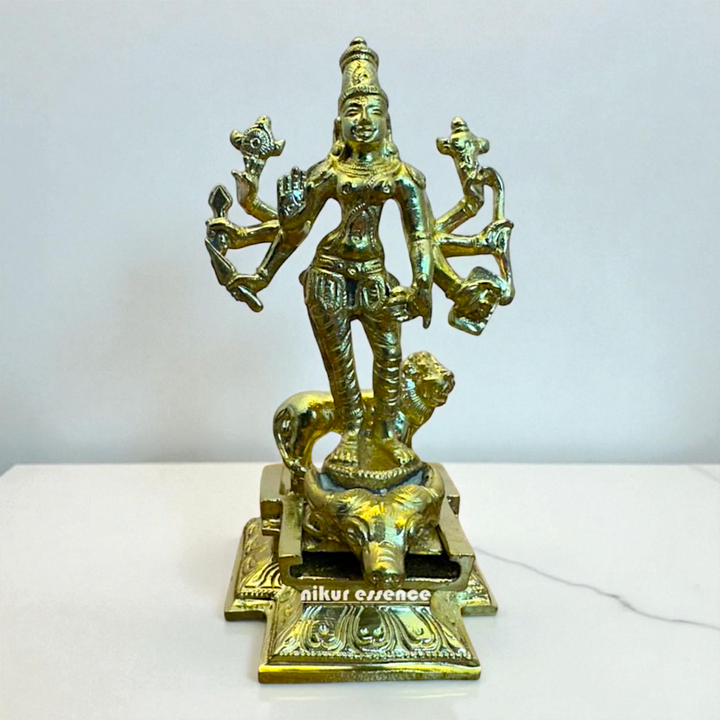 Panchaloha durga saraswati Statue – Nikur Essence