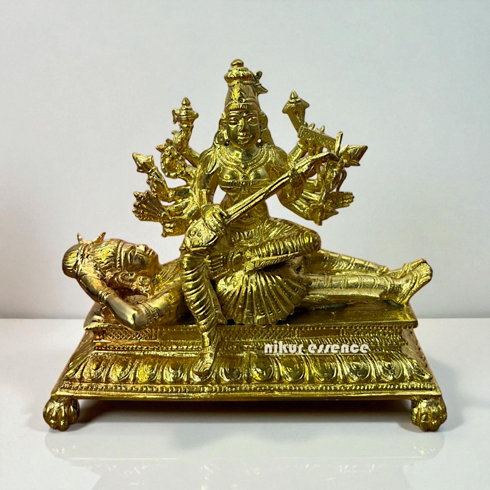 Divine Shodashi Panchaloha Idol by Nikur Essence – Sacred Tripura ...