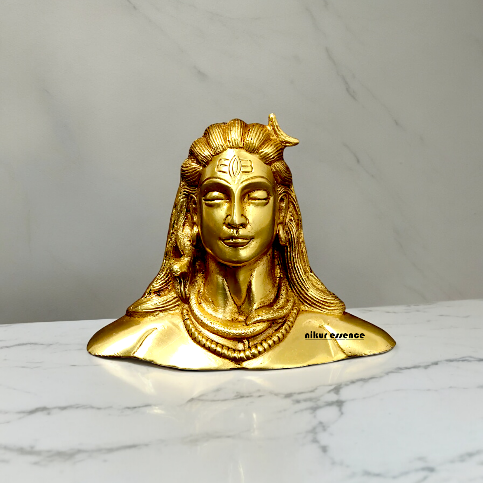 Shop Shiva Solid Brass idol - 4.5 inch – Nikur Essence