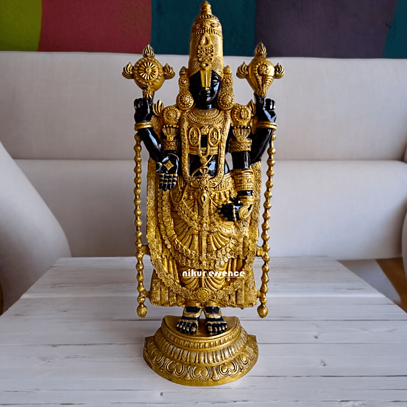 Buy brass Large Tirupati Balaji Statue -46 inch – Nikuressence